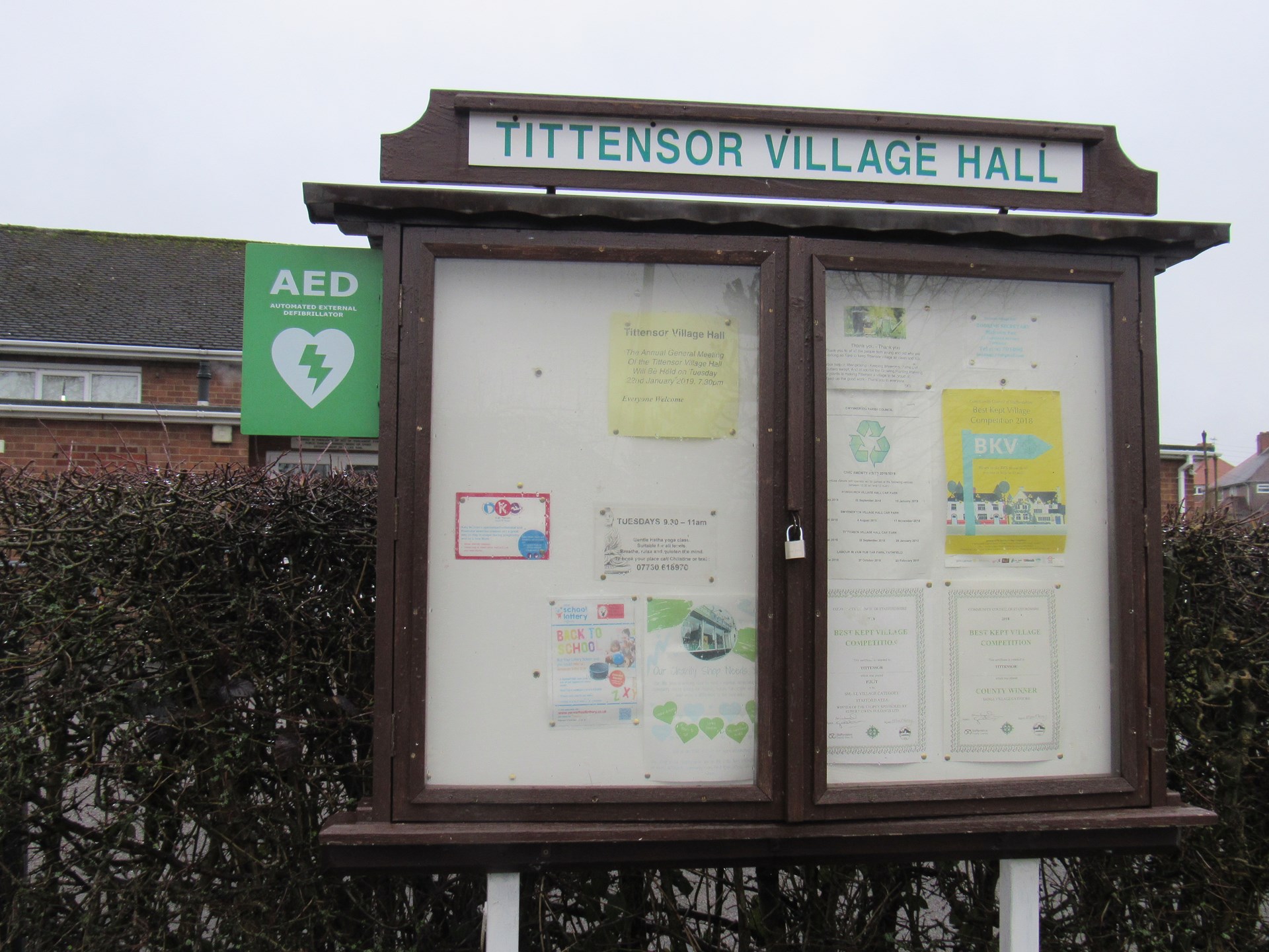 Information and GDPR - Tittensor Village Hall - Tittensor Village Hall ...
